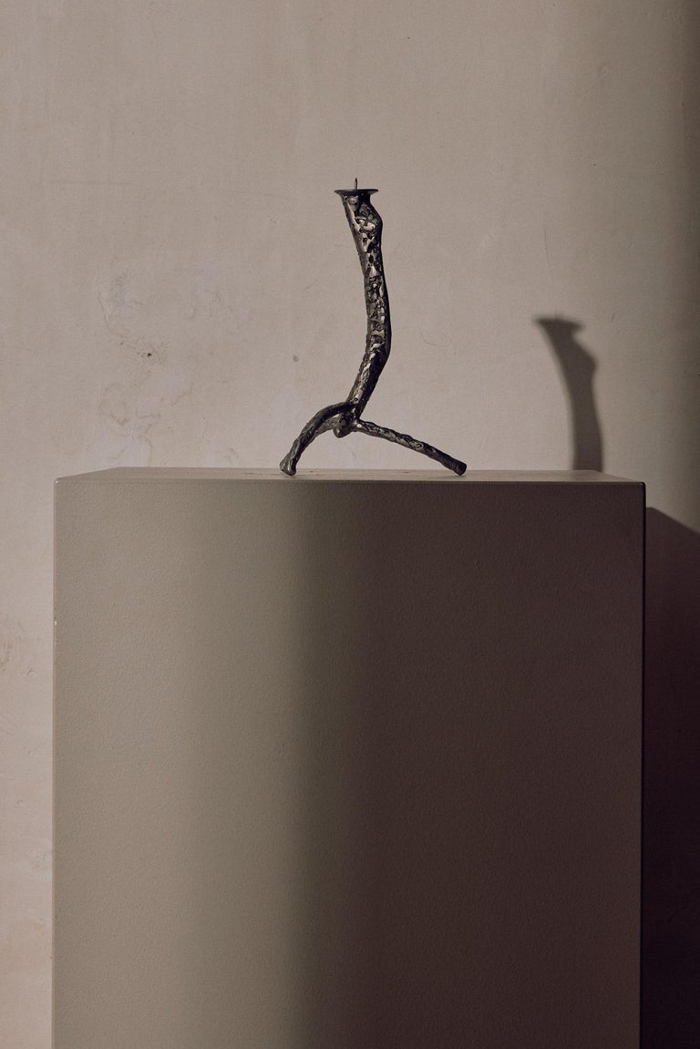 Small Candle Stick by Michael Gittings For Sale at 1stDibs