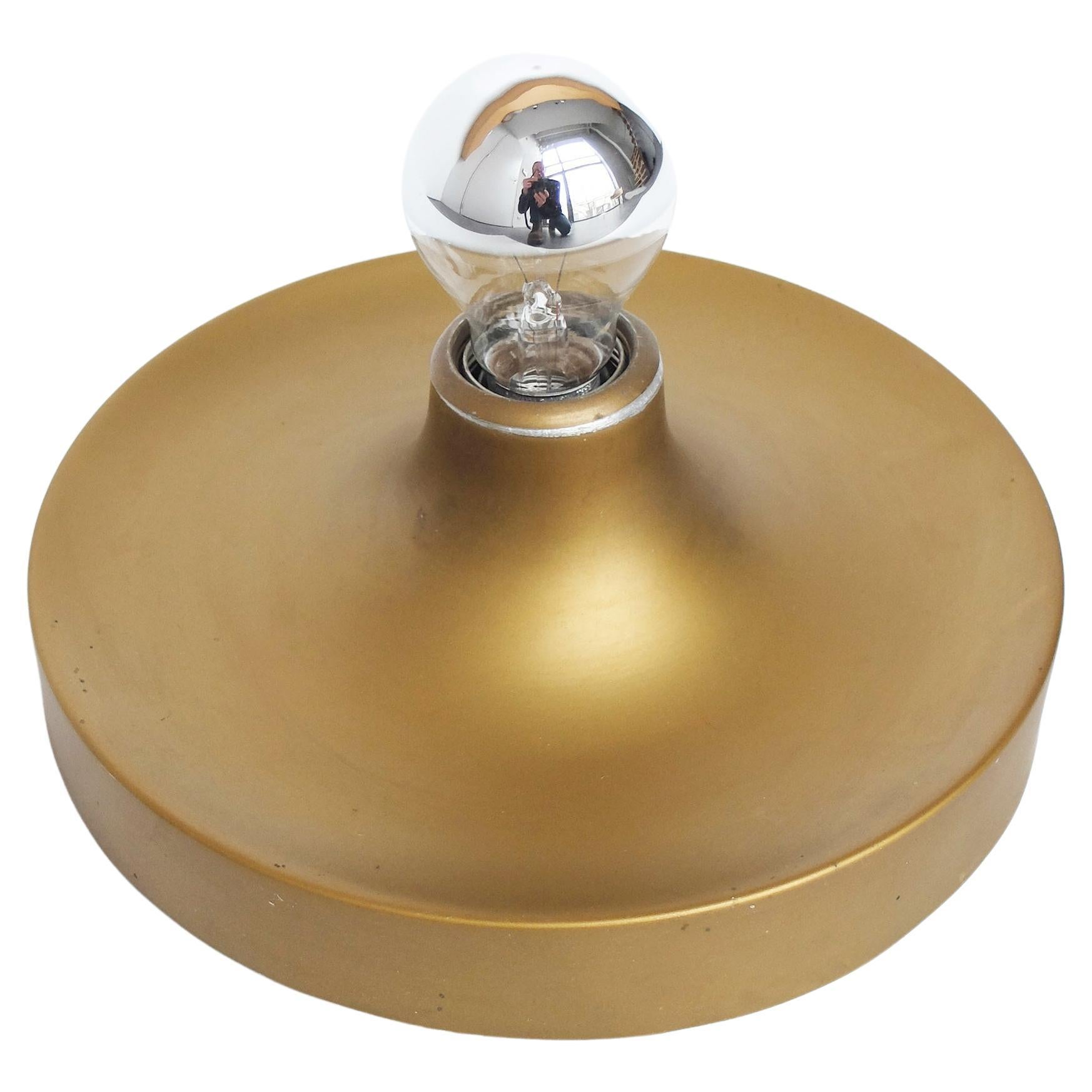 Pair Charlotte Perriand Space Age Flush Sconce Disc Wall Light, Germany ...