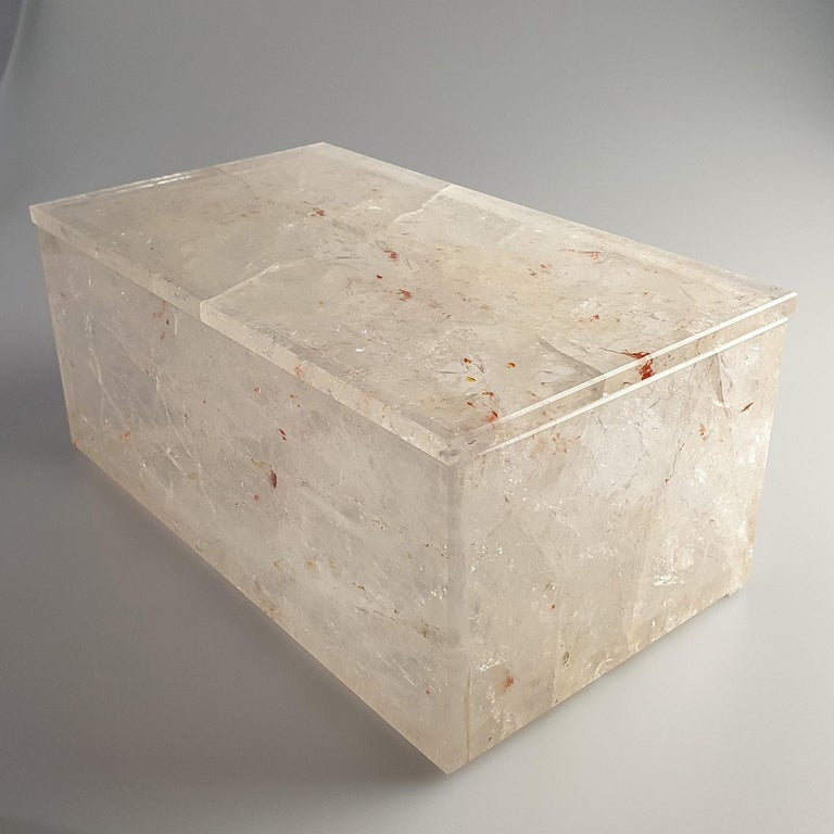Small Chest in Quartz For Sale at 1stDibs