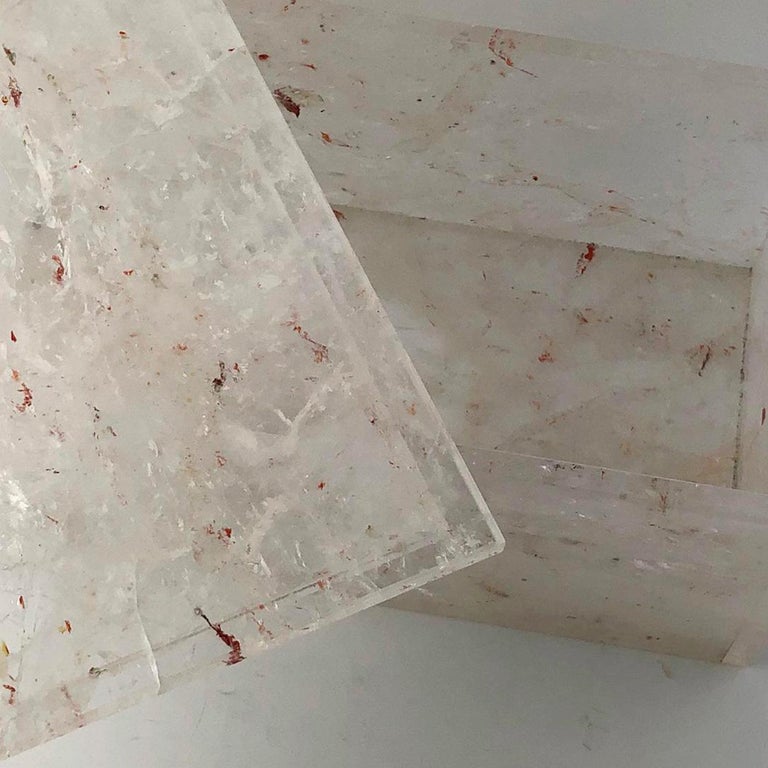 Small Chest in Quartz For Sale at 1stDibs