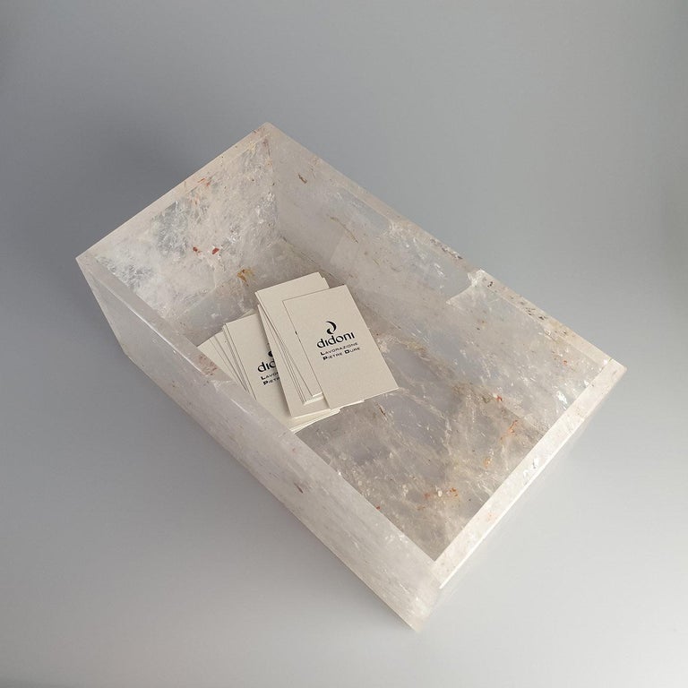 Small Chest in Quartz For Sale at 1stDibs