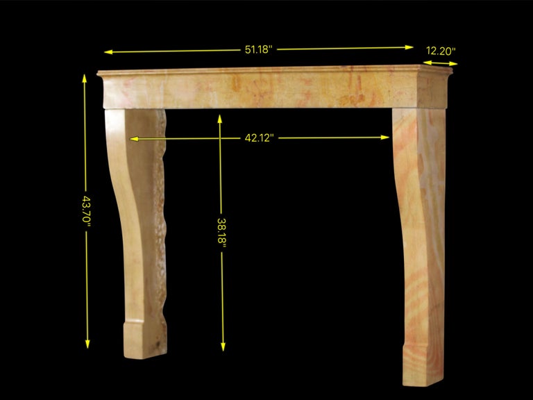 Small Chimney Piece Created by Nature for Eclectic Timeless Interiors ...