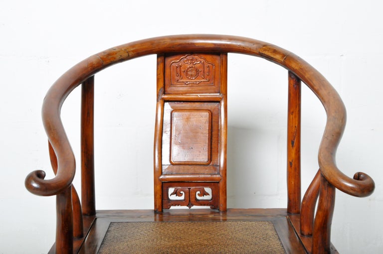 Small Chinese Chair with Storage Compartment For Sale at 1stDibs