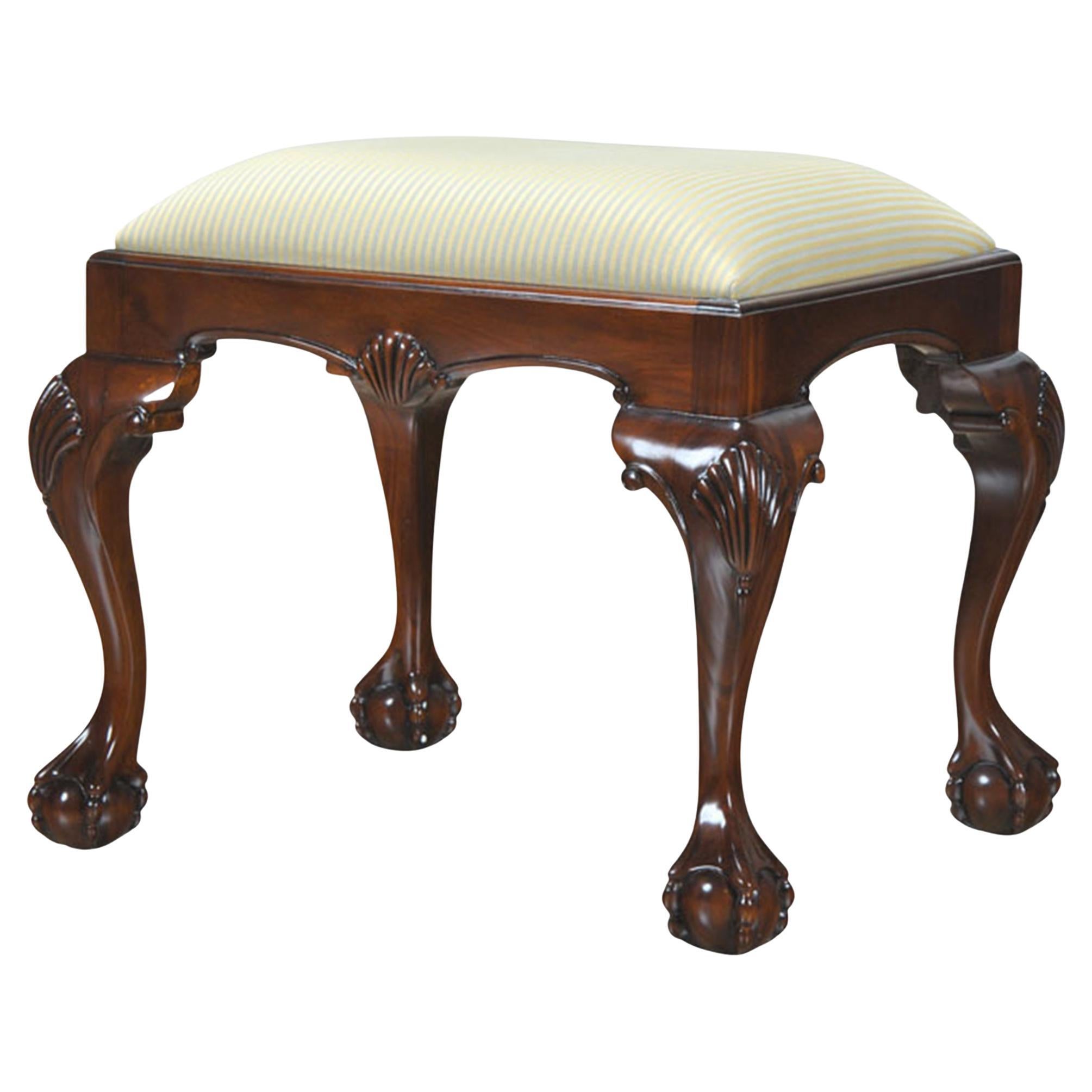 Large Chippendale Bench For Sale at 1stDibs