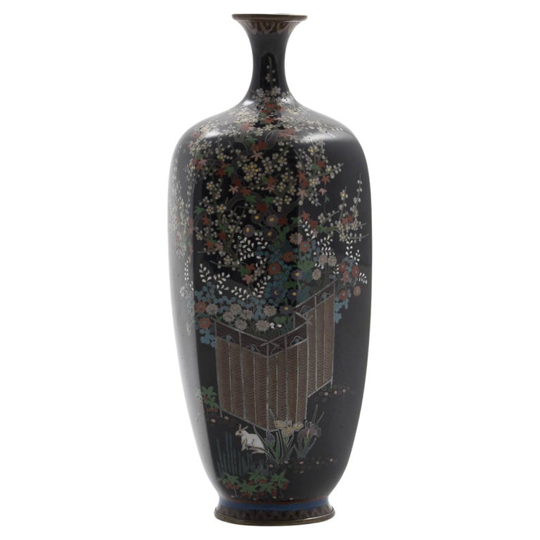 Small Cloisonné Vase, Meiji Period, Japan For Sale at 1stDibs
