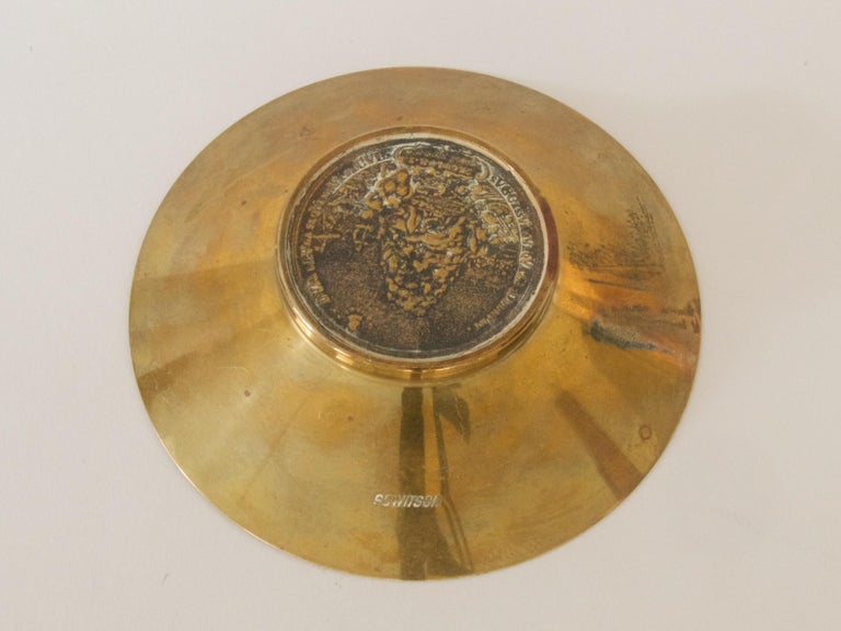 Small "Coin Bowl" by Carl Auböck For Sale at 1stDibs