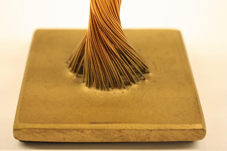 Small Copper Tree Sculpture at 1stDibs