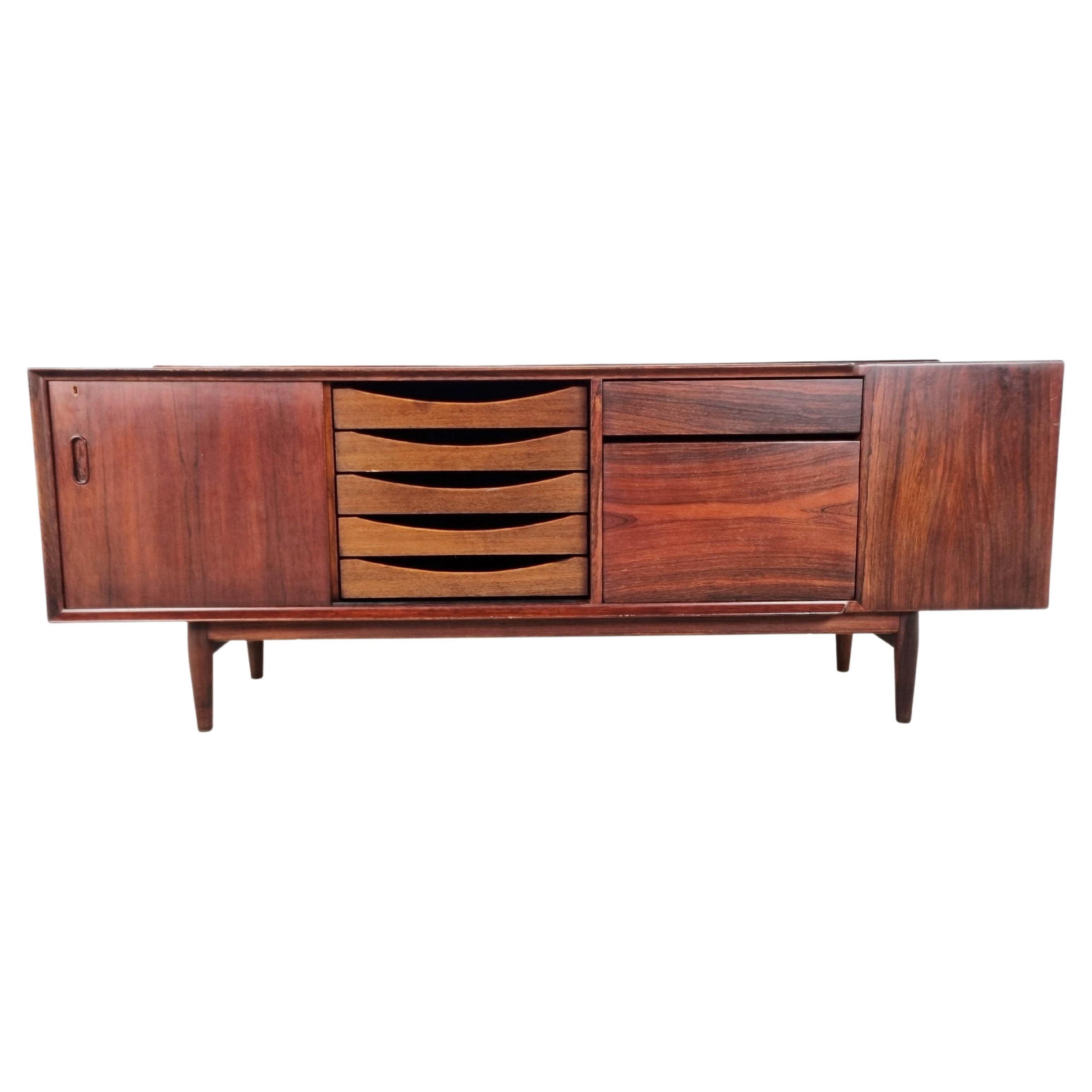 Arne Vodder Sideboard in Rosewood by Sibast at 1stDibs