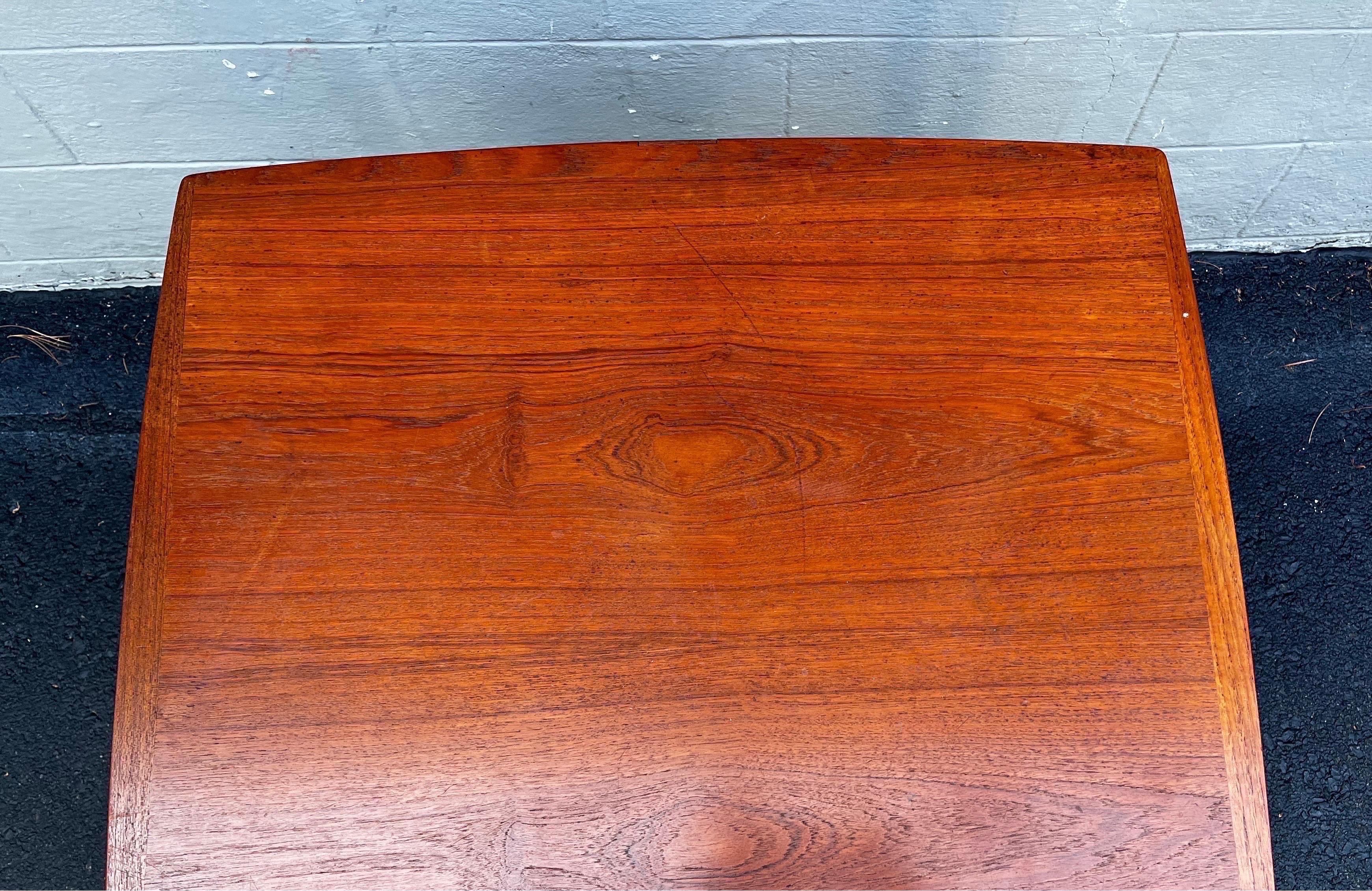 Small Danish Teak Table at 1stDibs