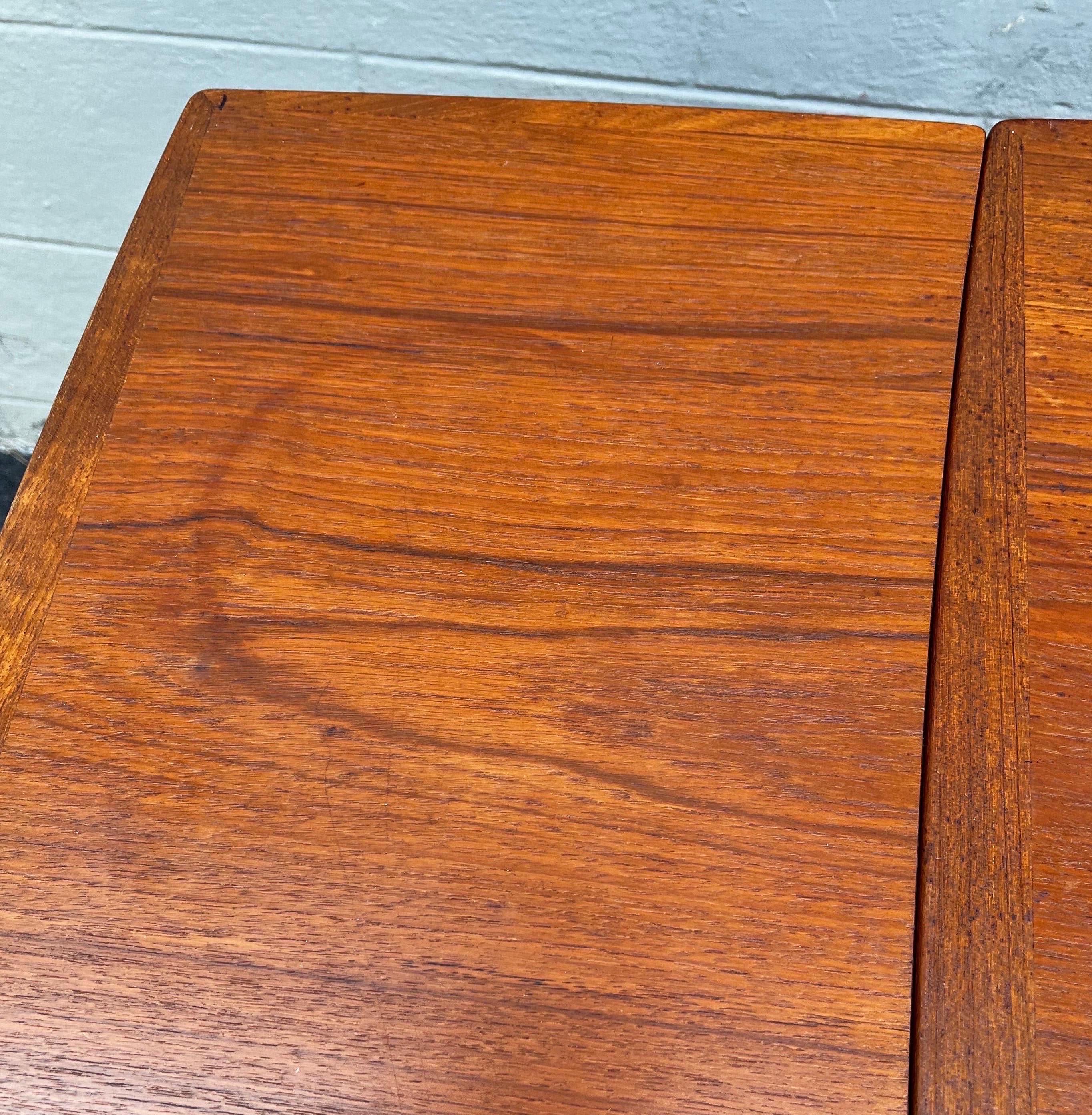 Small Danish Teak Table at 1stDibs