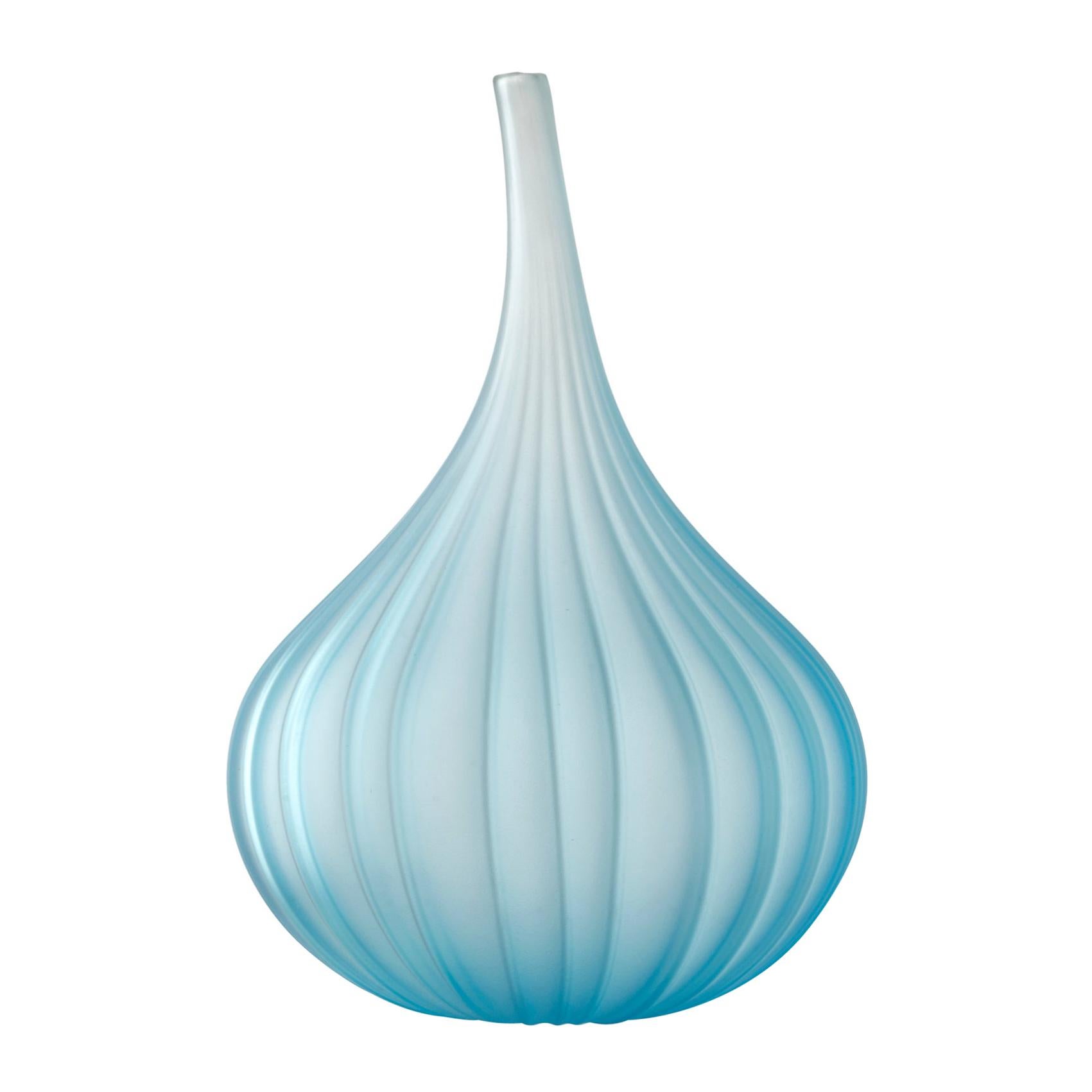 Customizable Small Aria Satinato Vase in Hand Blown Murano Glass by ...