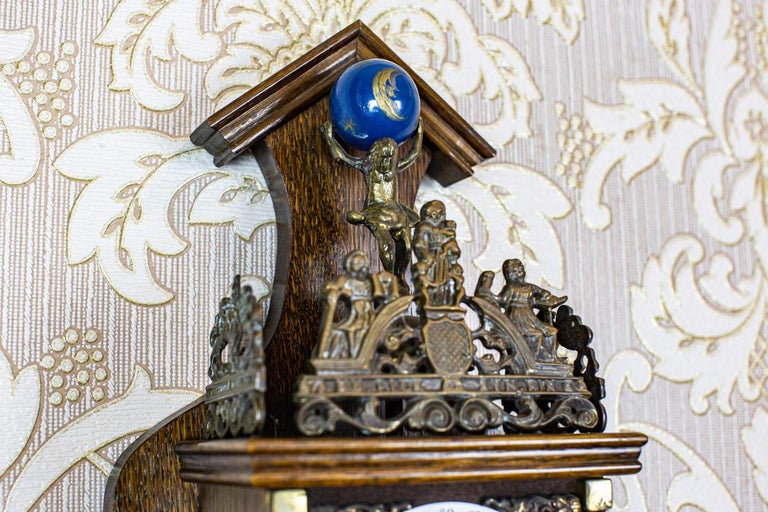 Small Dutch Wall Clock from Early 20th-Century Stylized as Staarta ...