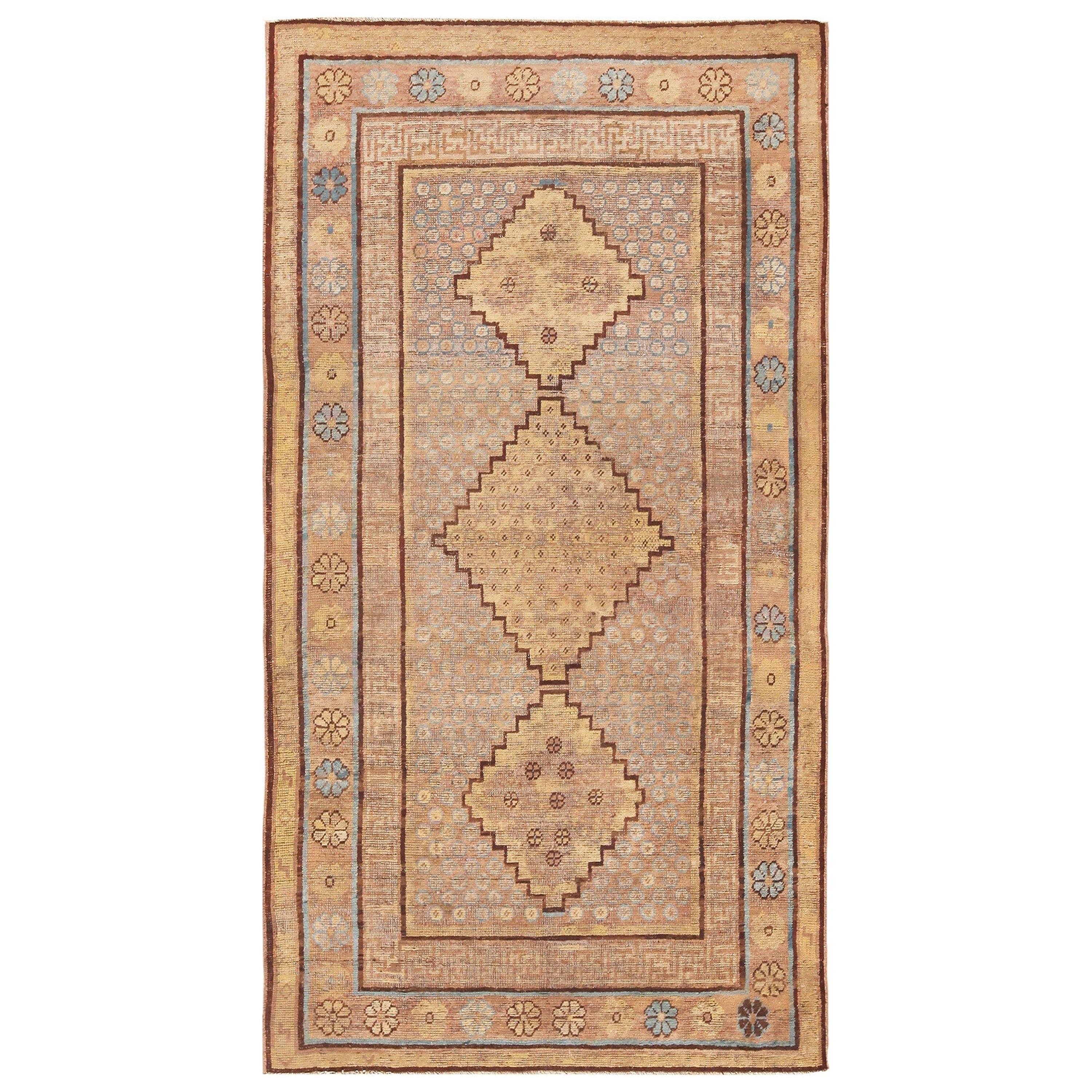Gorgeous Antique Marbediah Israeli Carpet with Animal Motif. For Sale ...