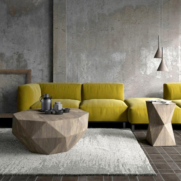 Small Elm Side Table, Made in Italy For Sale at 1stDibs