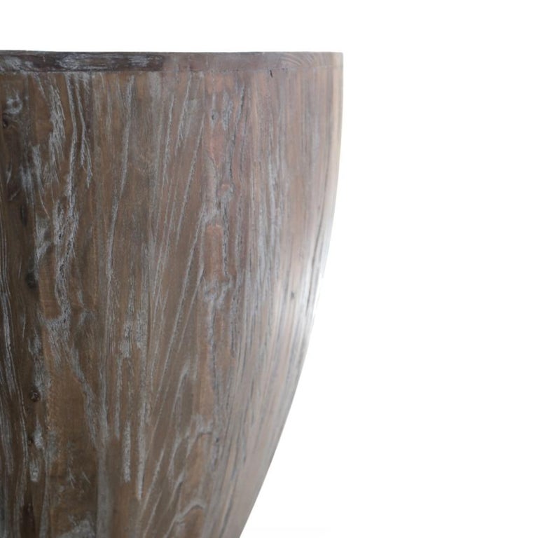 Small Elm Side Table, Made in Italy For Sale at 1stDibs