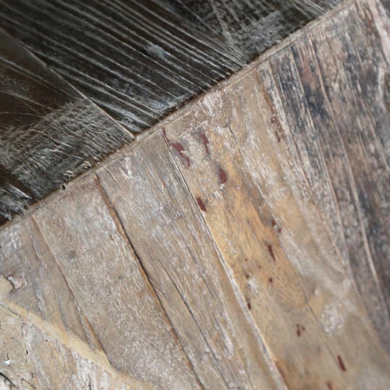 Small Elm Side Table, Made in Italy For Sale at 1stDibs