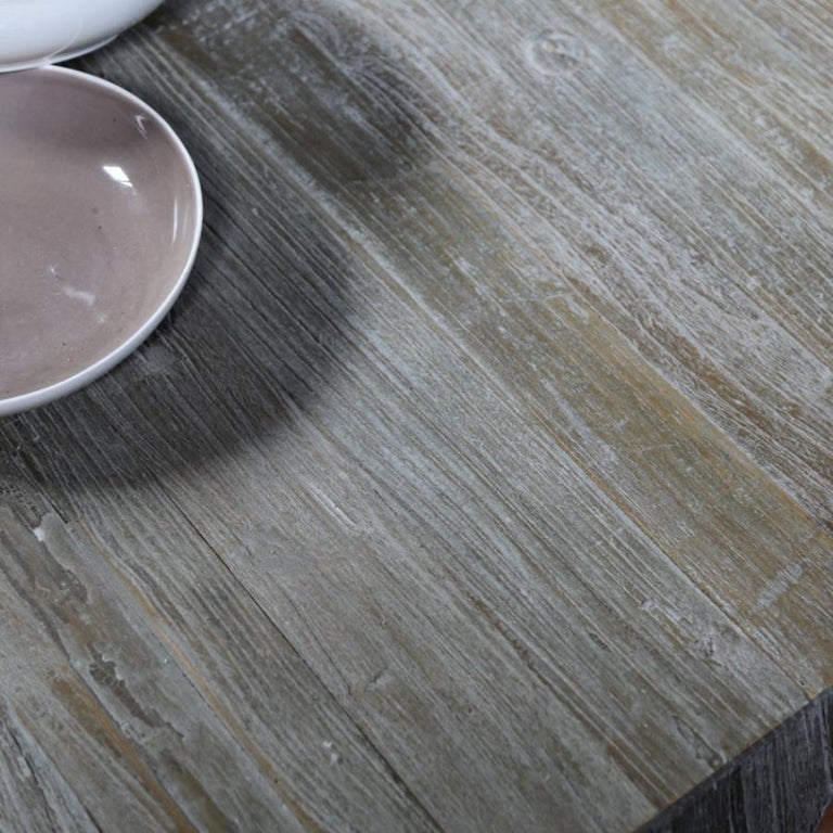 Small Elm Side Table, Made in Italy For Sale at 1stDibs