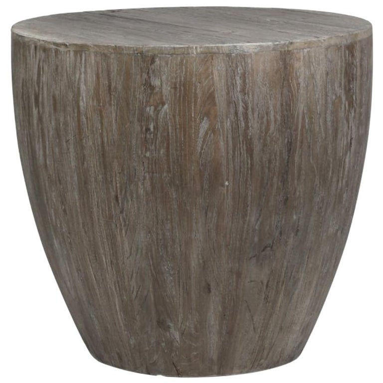 Small Elm Side Table, Made in Italy For Sale at 1stDibs