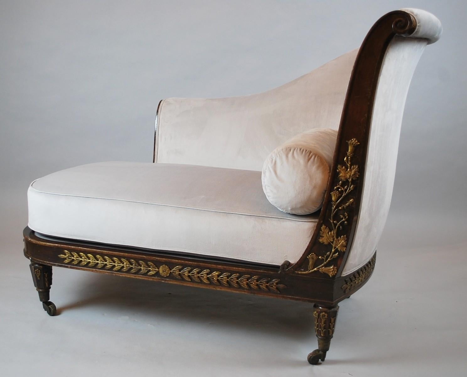 Small Empire Recamier at 1stDibs