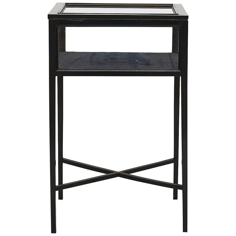 Small Empire Style Display Case Table For Sale at 1stDibs