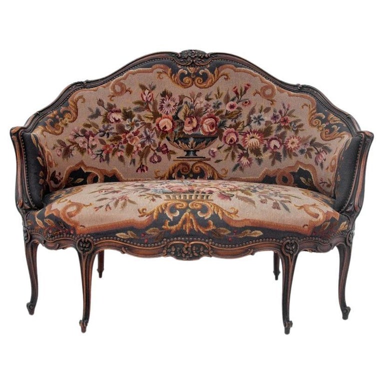 Small French Sofa, around 1880. at 1stDibs