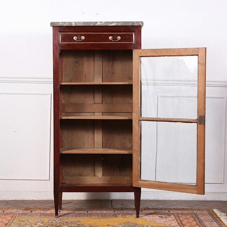 Small French Walnut Cabinet For Sale at 1stDibs