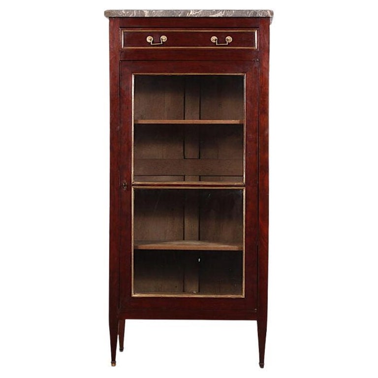 Small French Walnut Cabinet For Sale at 1stDibs