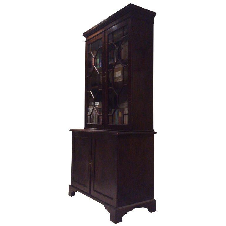 Small Georgian Bookcase For Sale at 1stDibs