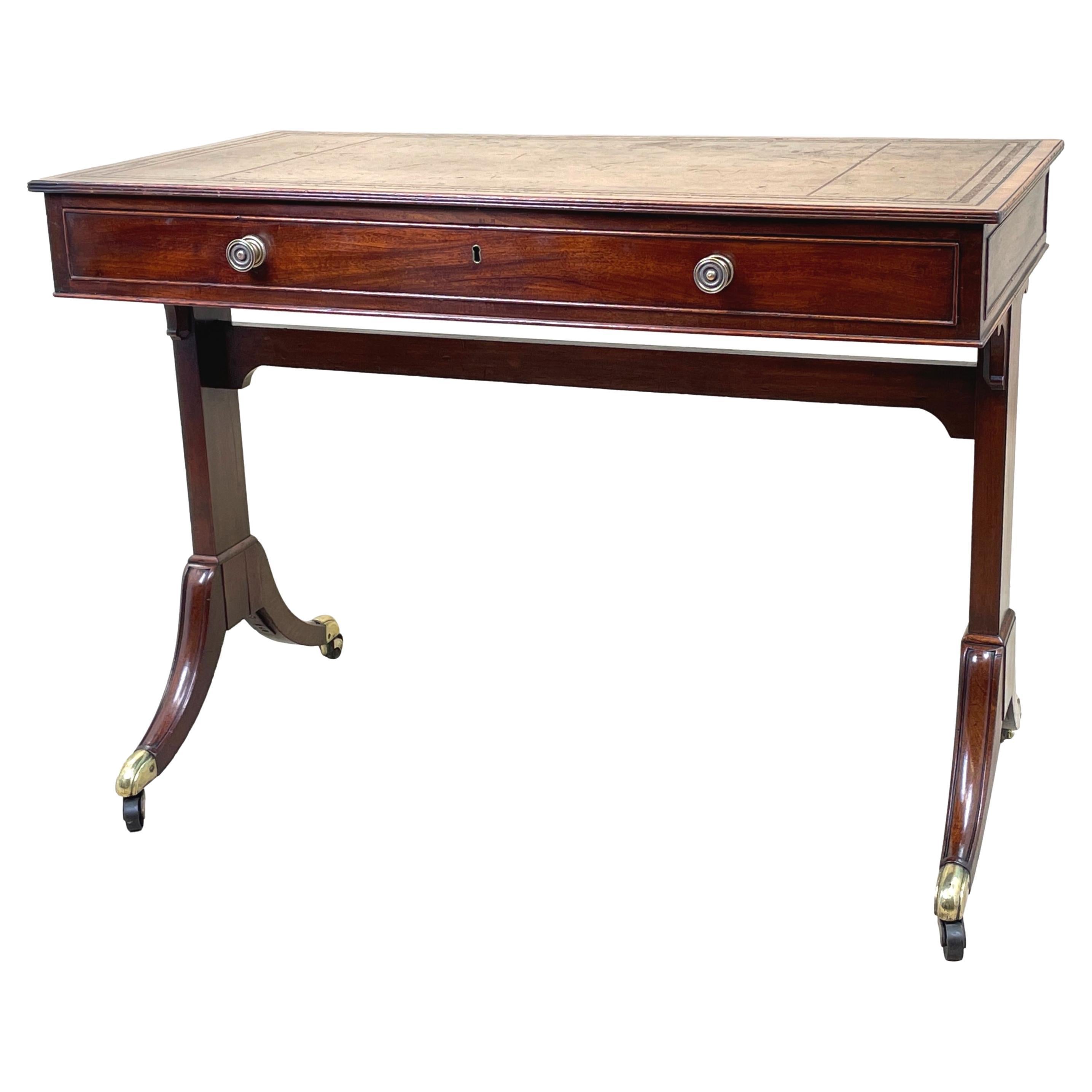 Antique Cherry Writing Table at 1stDibs