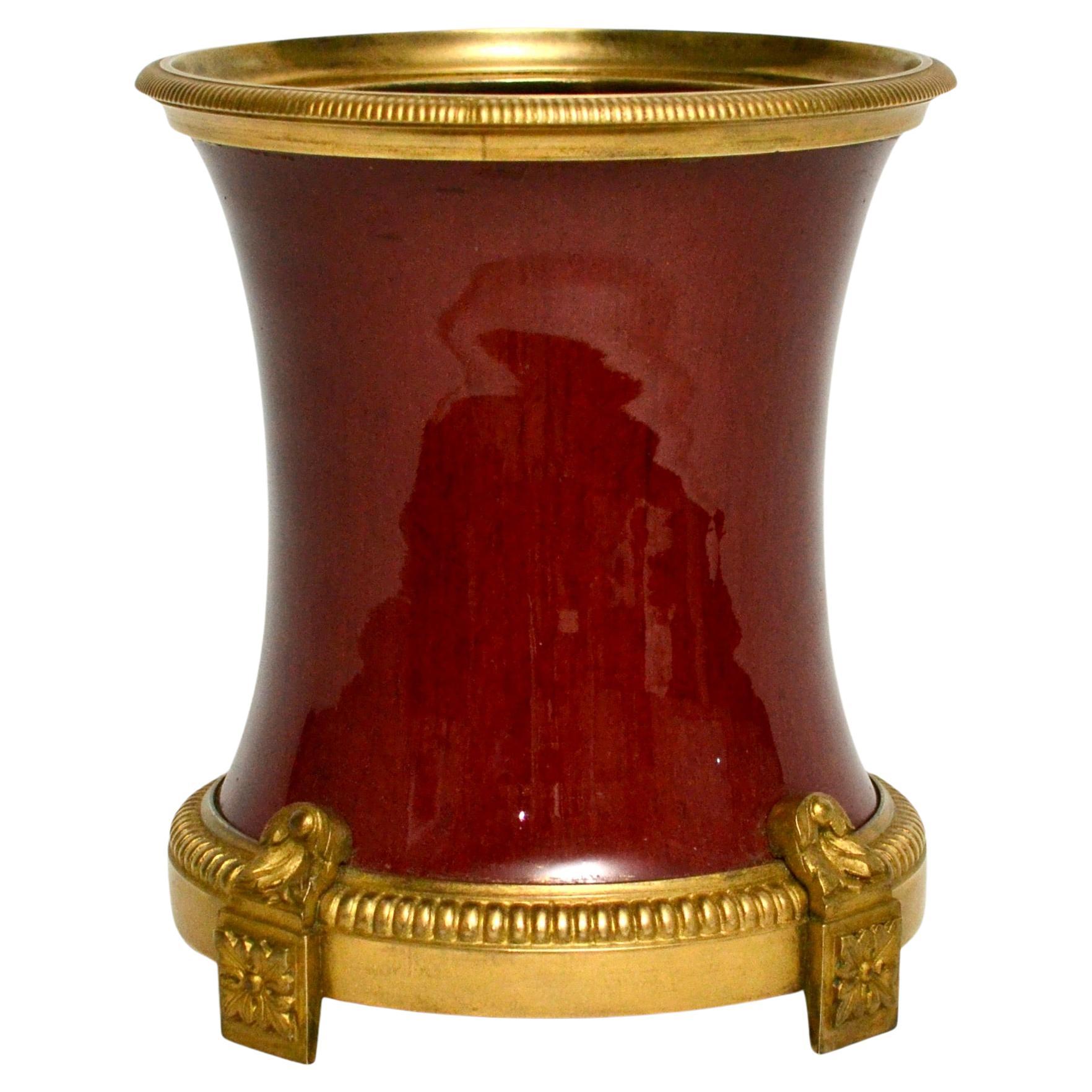 Chinese Shan Shui Brush Pot at 1stDibs