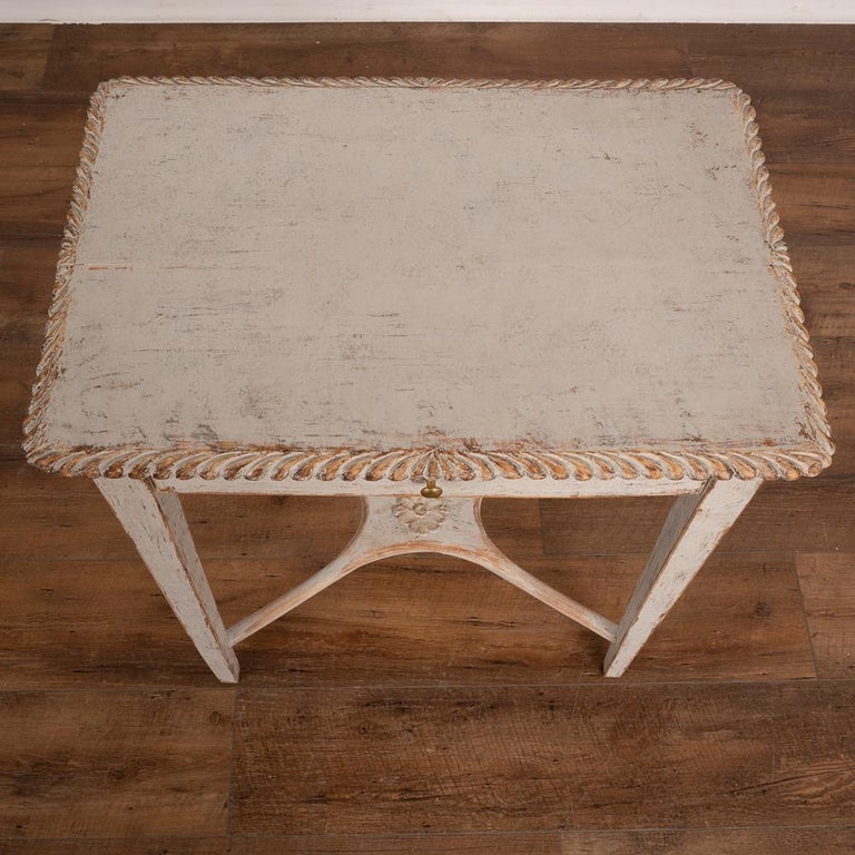 Small Gray Painted Gustavian Side Table, Sweden, circa 1880 For Sale at ...
