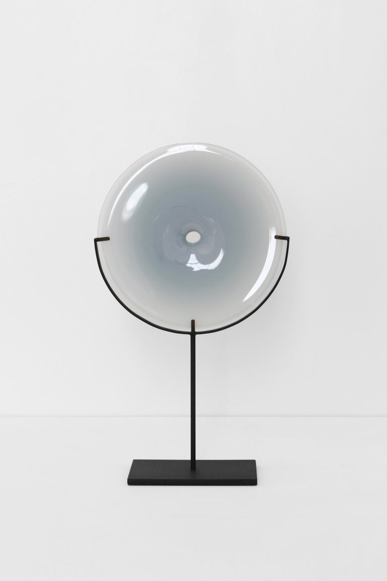 Small Gray Pool Sculpture by SkLO For Sale at 1stDibs