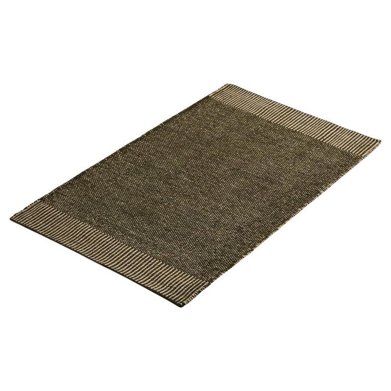 Small Green Rombo Rug by Studio MLR For Sale at 1stDibs