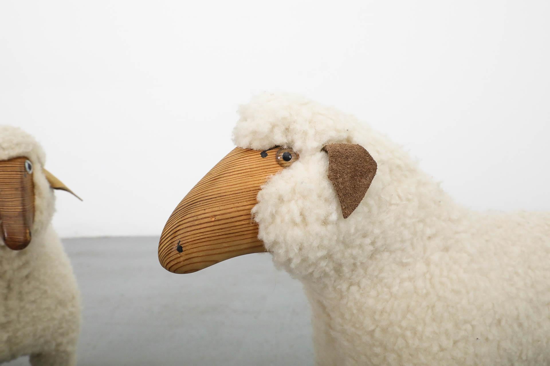 Small Hans Peter Krafft Standing Sheep For Sale at 1stDibs