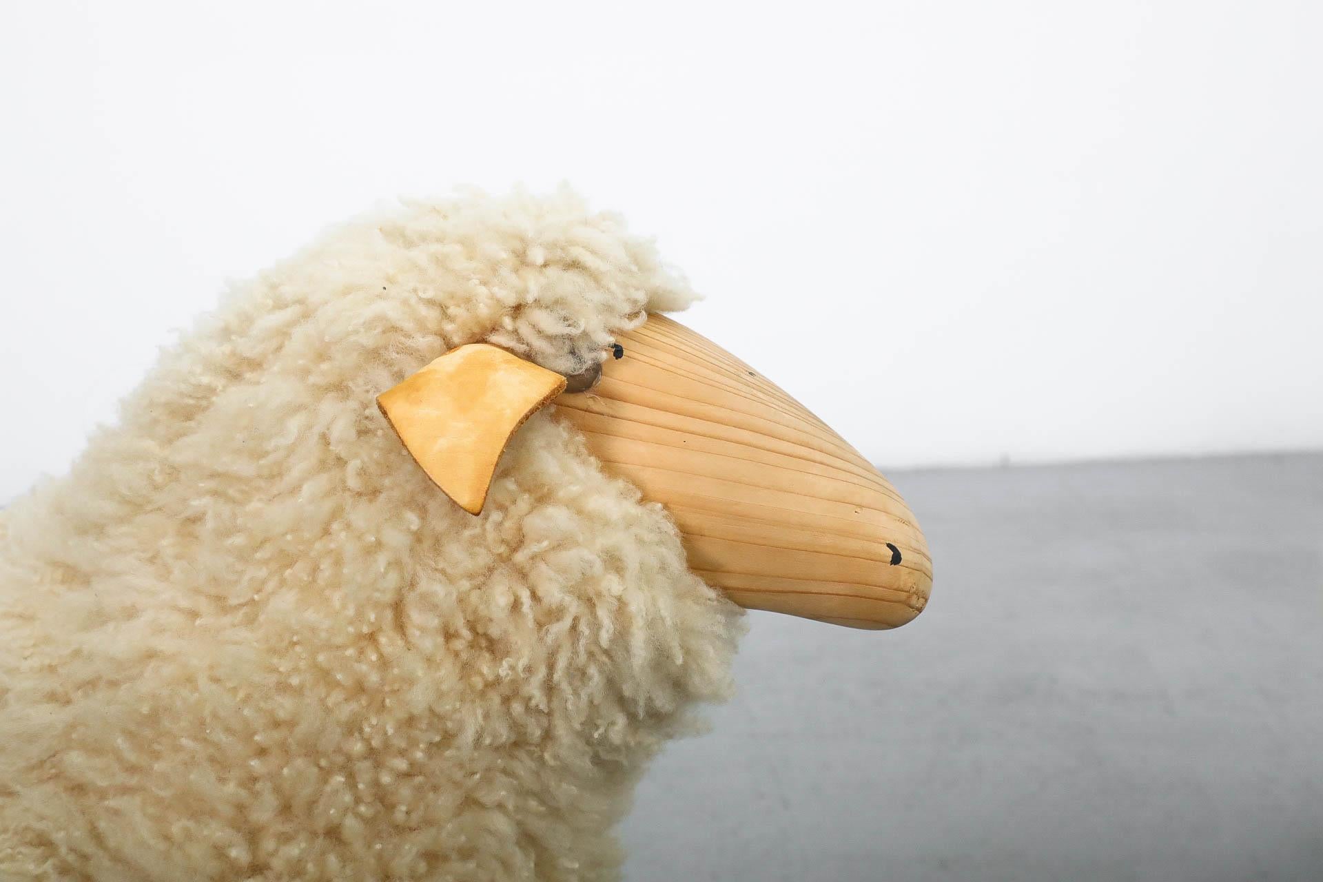 Small Hans Peter Krafft Standing Sheep For Sale at 1stDibs
