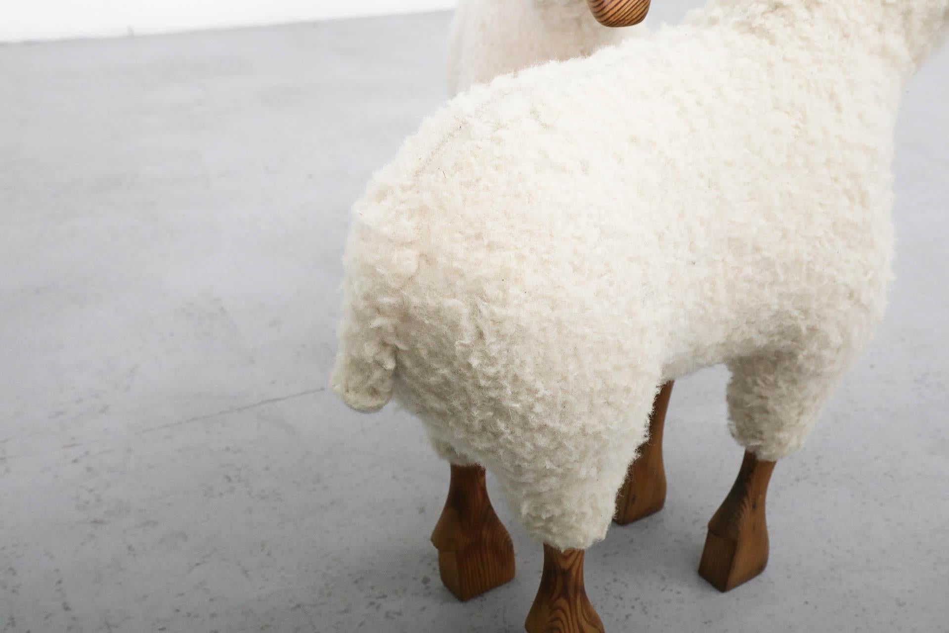 Small Hans Peter Krafft Standing Sheep For Sale at 1stDibs