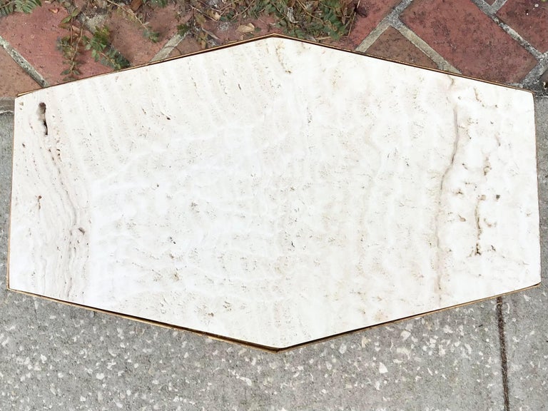 Small Hexagonal Cocktail Table For Sale at 1stDibs