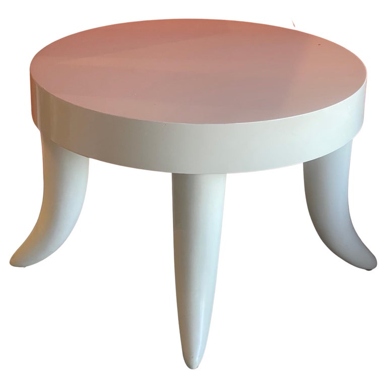 Small "Horn or Tusk" Stool / Table by Bill Sofield for Baker at 1stDibs