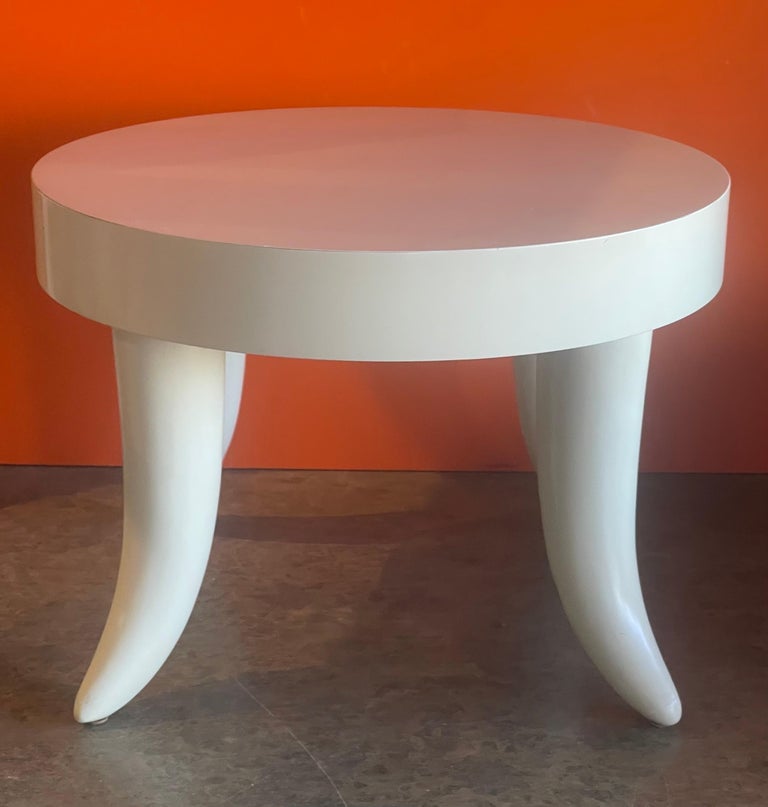 Small "Horn or Tusk" Stool / Table by Bill Sofield for Baker at 1stDibs