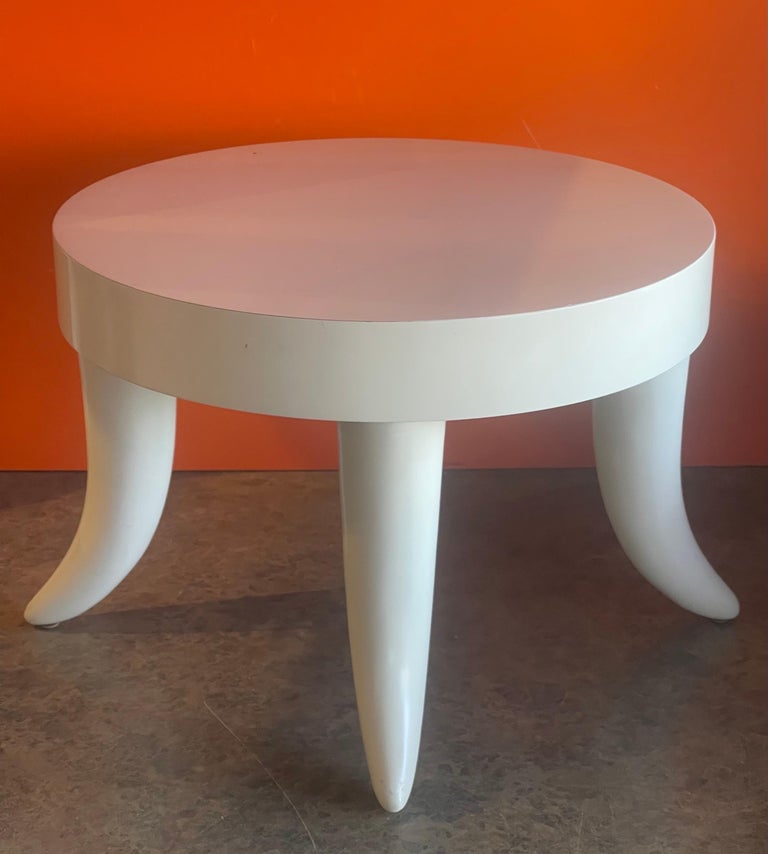 Small "Horn or Tusk" Stool / Table by Bill Sofield for Baker at 1stDibs