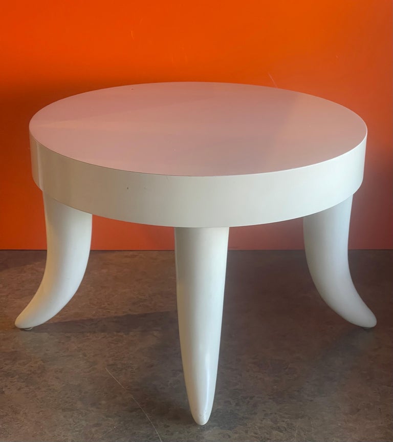 Small "Horn or Tusk" Stool / Table by Bill Sofield for Baker at 1stDibs