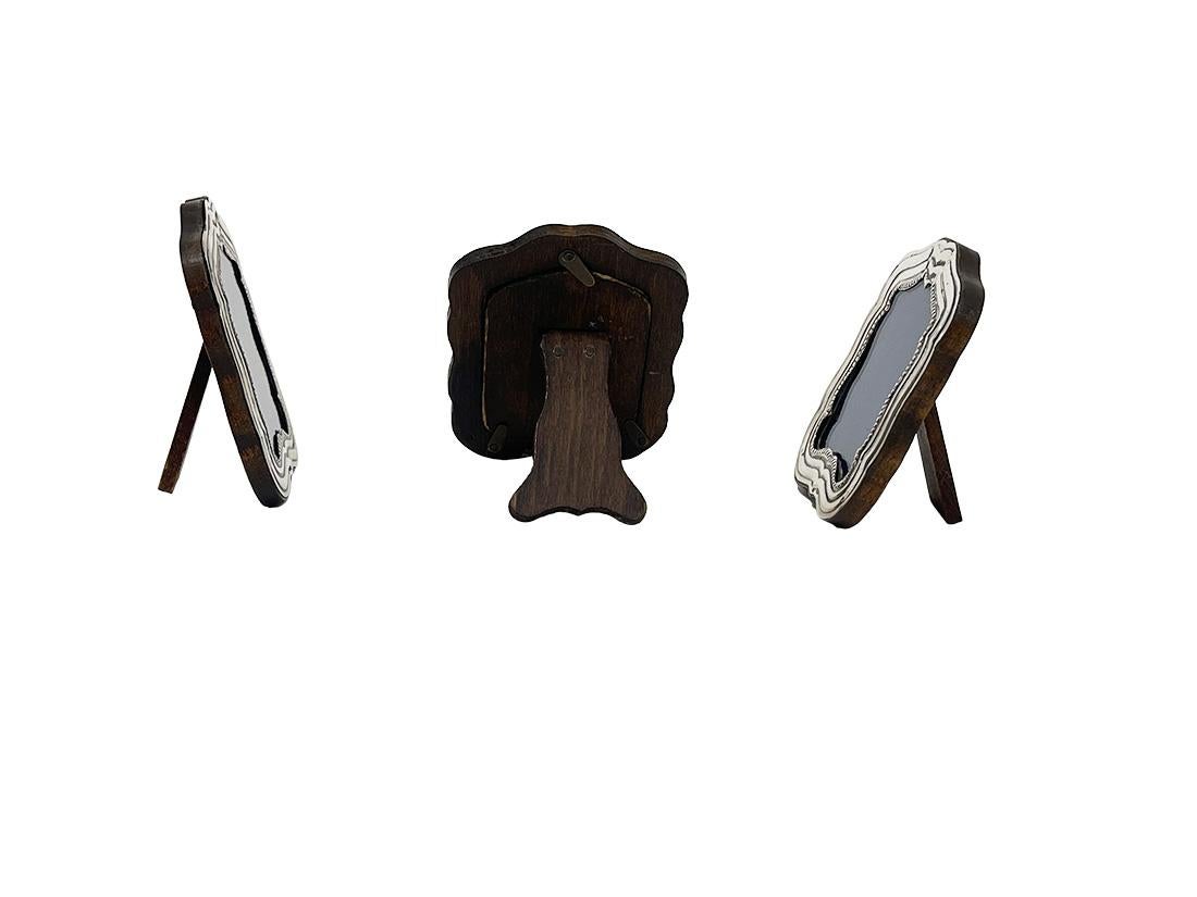 Small Italian silver photo, picture frames, 1960s For Sale at 1stDibs