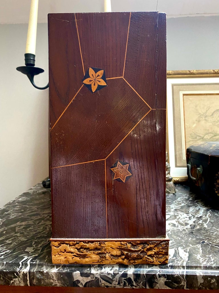 Small Japanese Marquetry Cabinet Yosegi Zaiku 19th Century For Sale at ...