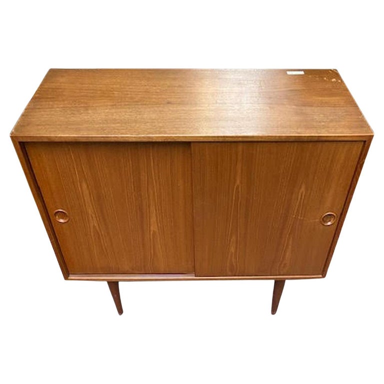 Small Kai Kristiansen Teak Cupboard For Sale at 1stDibs