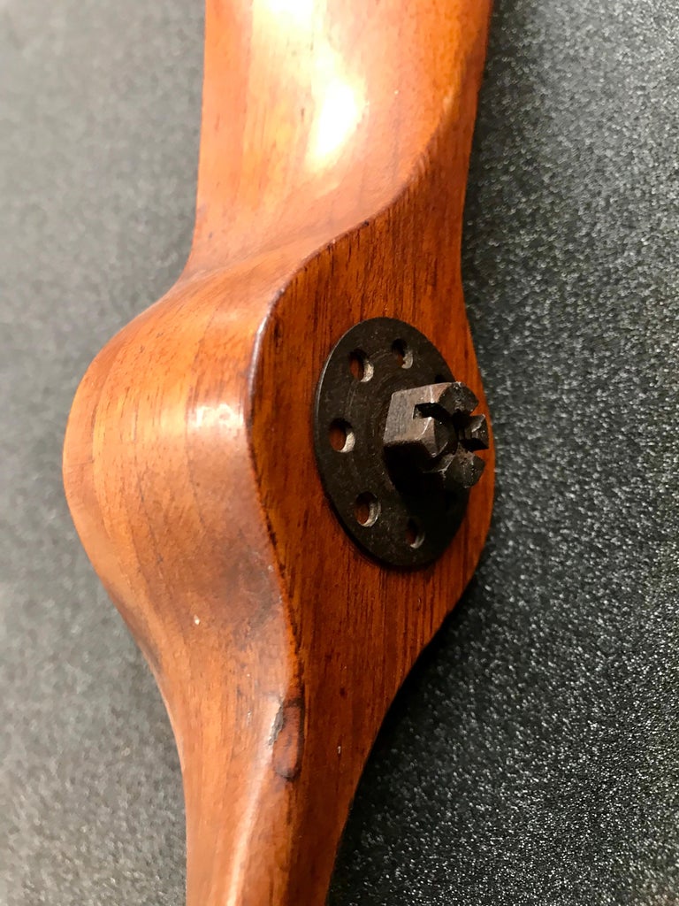 Small Laminated Wooden Propeller Blade For Sale at 1stDibs