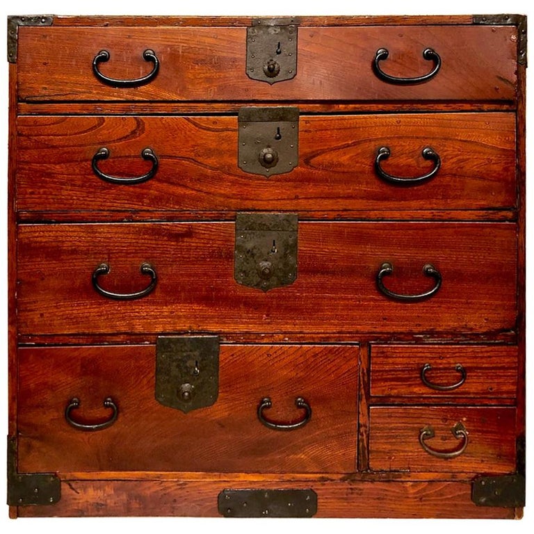 Small Late 19th Century Tansu at 1stDibs