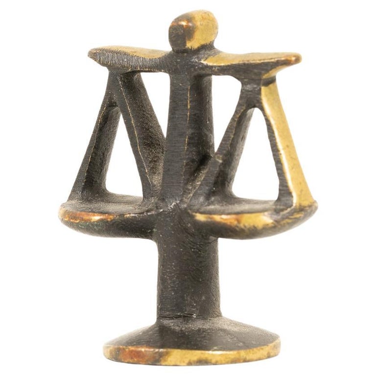 Small Libra Zodiac Sign by Walter Bosse, circa 1950s For Sale at 1stDibs
