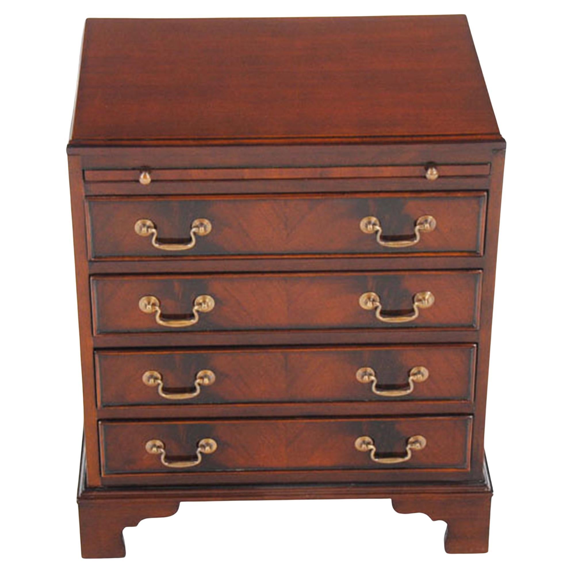 Small Mahogany Campaign Chest For Sale at 1stDibs