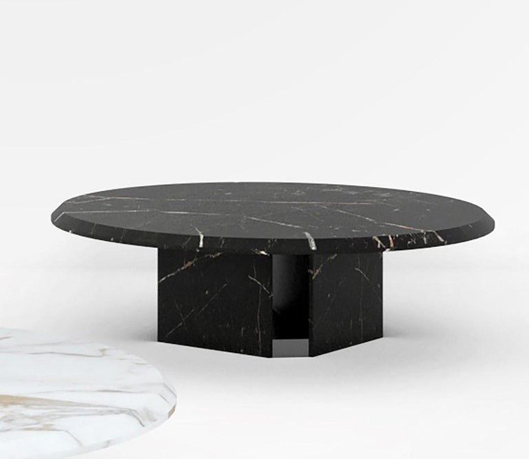 Small Marble "Delos" Coffee Table, Giorgio Bonaguro For Sale at 1stDibs