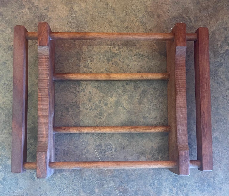 Small MCM Solid Wood Trivet For Sale at 1stDibs